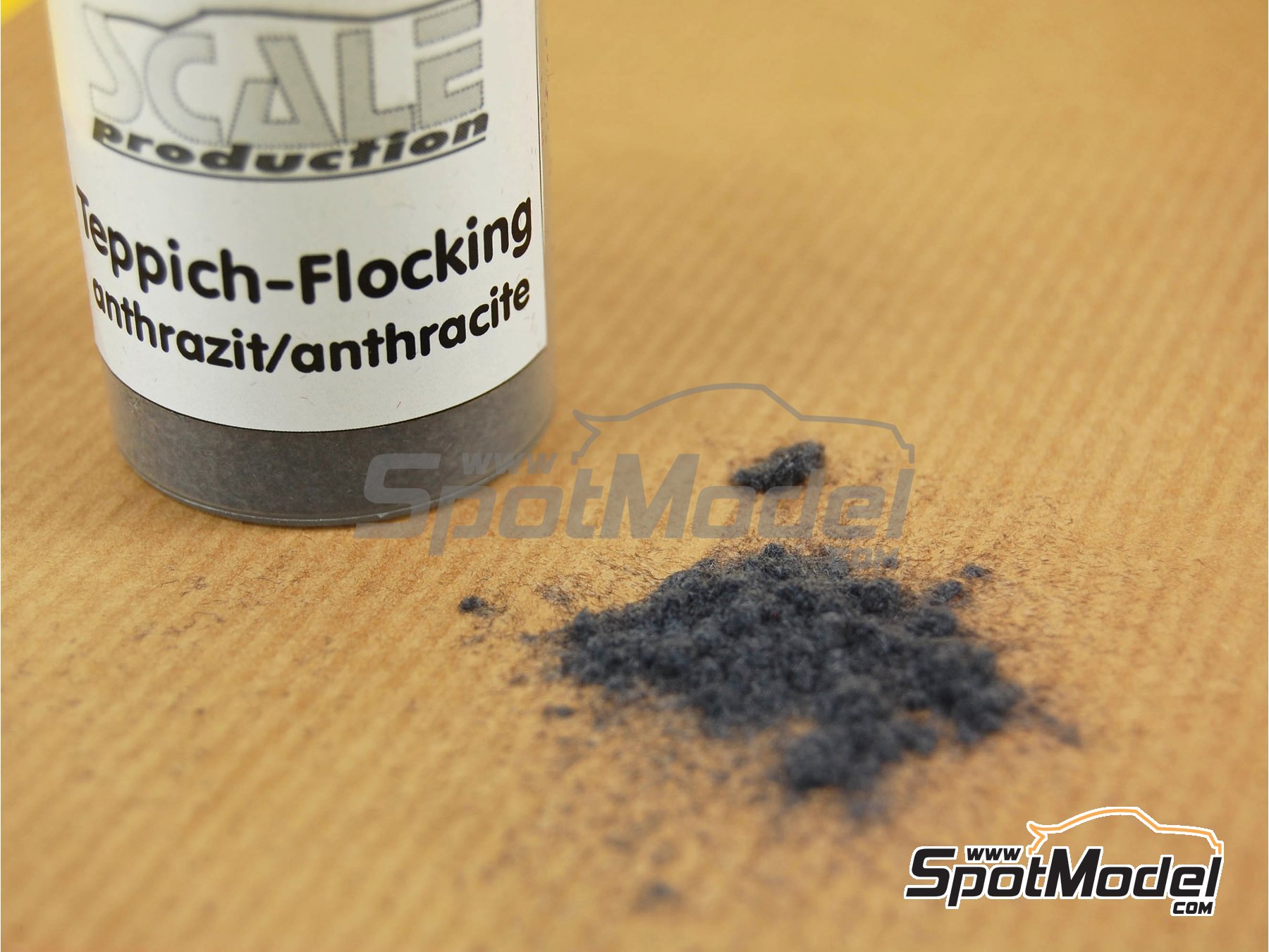 Scale Production SP-FLOCK2: Flocking Anthracite (ref. SP-FLOCK2) | SpotModel